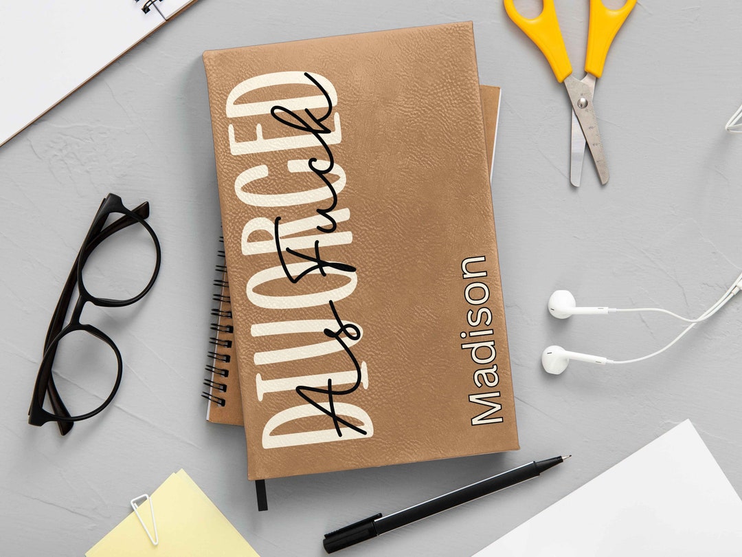 Personalized Divorce Journal, Finally Divorced, Fresh Start, Starting ...