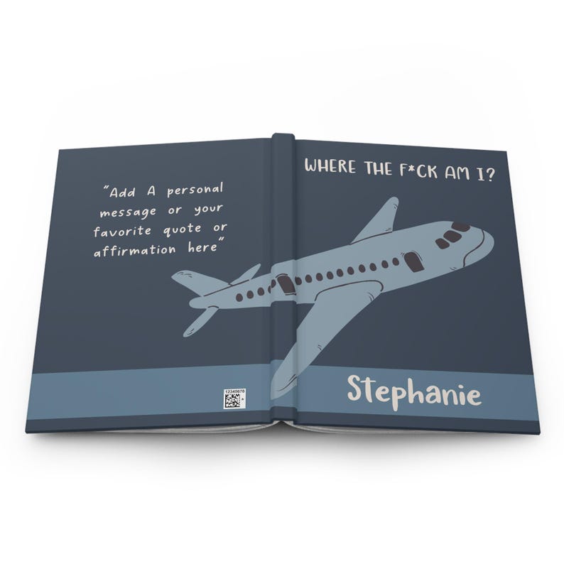 PERSONALIZED Flight Attendant Book Future Airplane Crew Journal ...