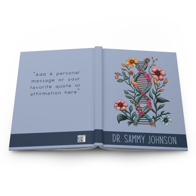 PERSONALIZED GENETIC COUNSELOR Journal Notebook, Customized Geneticist ...