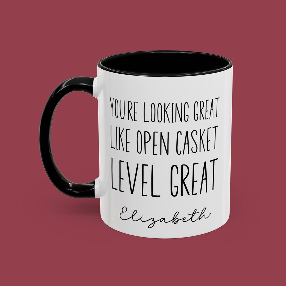 PERSONALIZED MORTICIAN GRADUATION Coffee Mug, Customized Mortuary ...
