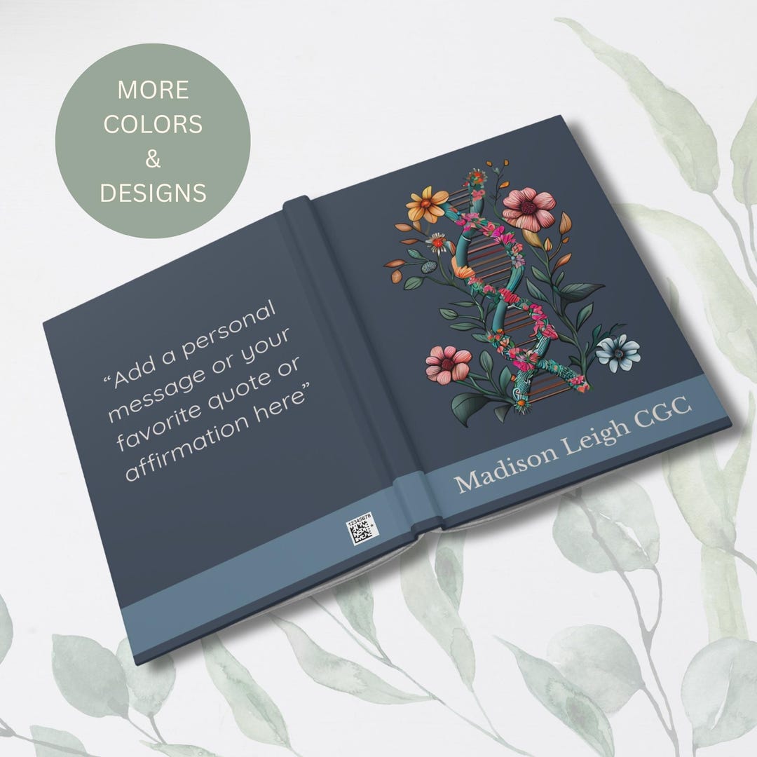 PERSONALIZED GENETIC COUNSELOR Journal Notebook, Customized Geneticist ...