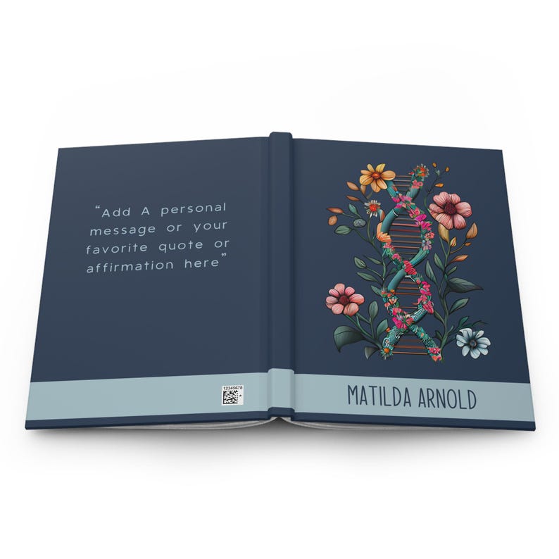 PERSONALIZED GENETIC COUNSELOR Journal Notebook, Customized Geneticist ...