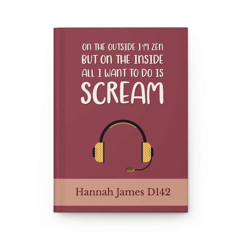 Personalized 911 Dispatcher Notebook Journal, Custom Emergency Dispatch ...