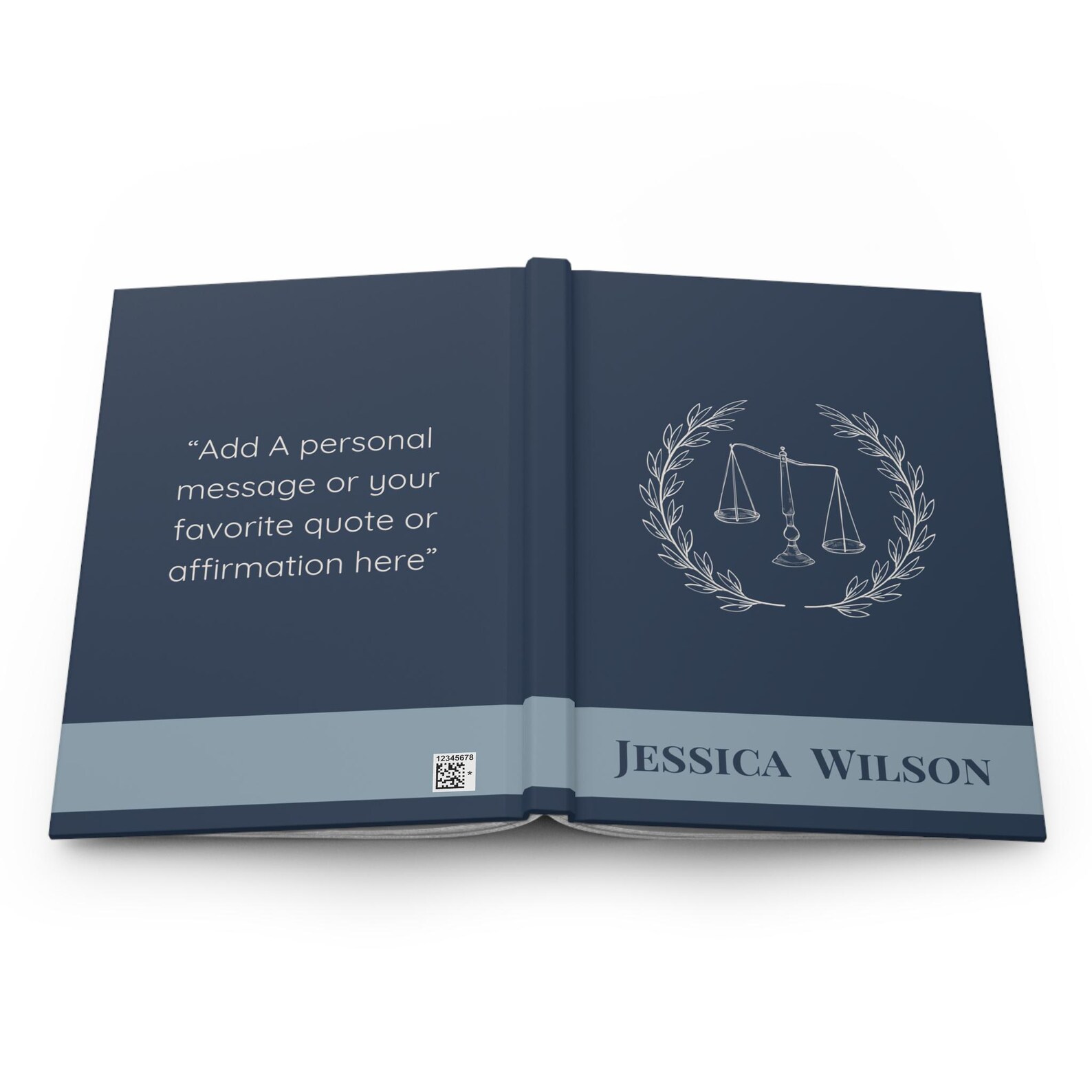 PERSONALIZED LAW STUDENT Lawyer Graduation Journal Notebook, Bar Exam ...