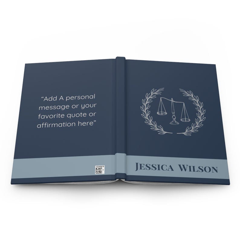 PERSONALIZED LAW STUDENT Lawyer Graduation Journal Notebook, Bar Exam ...