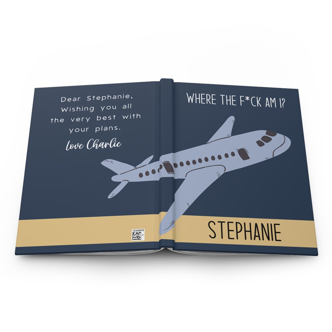 PERSONALIZED CABIN CREW Journal Notebook, Flight Attendant Logbook ...