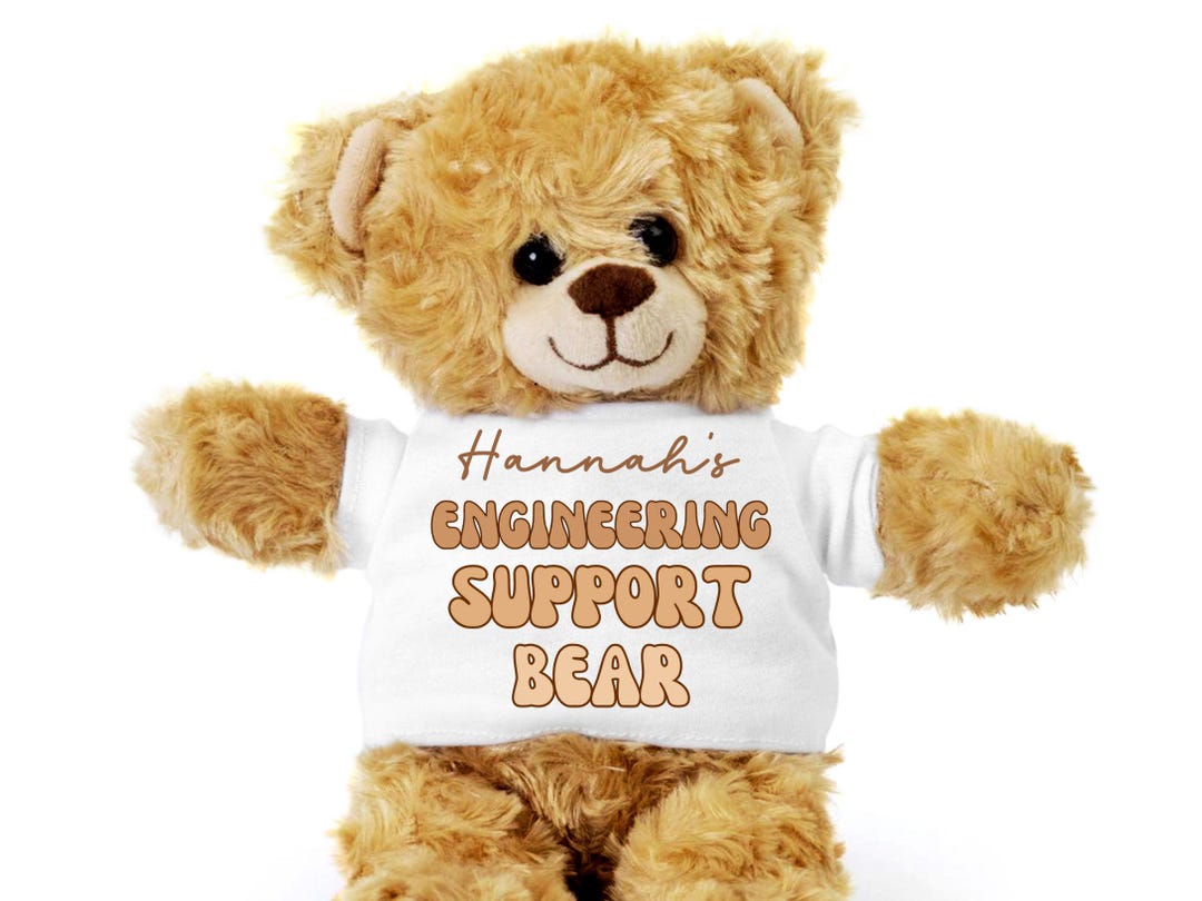 PERSONALIZED ENGINEERING SCHOOL Teddy Bear, Customized Engineer Major ...