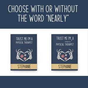 PERSONALIZED PHYSICAL THERAPIST Journal Notebook Graduation, Therapy ...