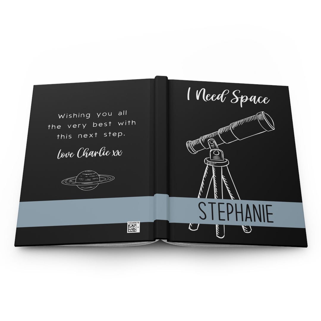 PERSONALIZED ASTRONOMY GRADUATION Journal Notebook, Astronomist Gift ...
