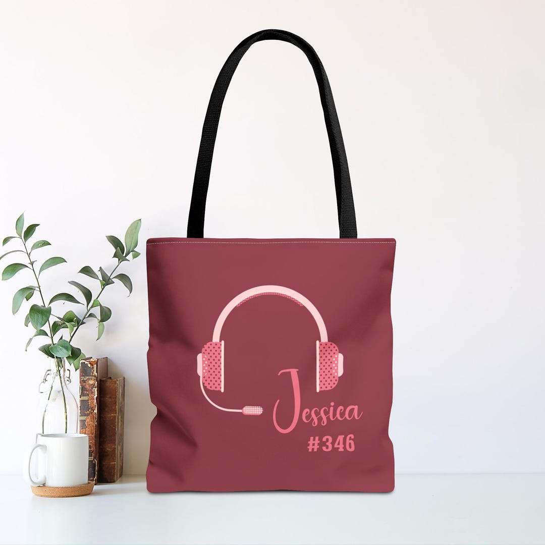 Personalized 911 Dispatcher Tote Bag - Custom Police Dispatch Gift, EMS ...