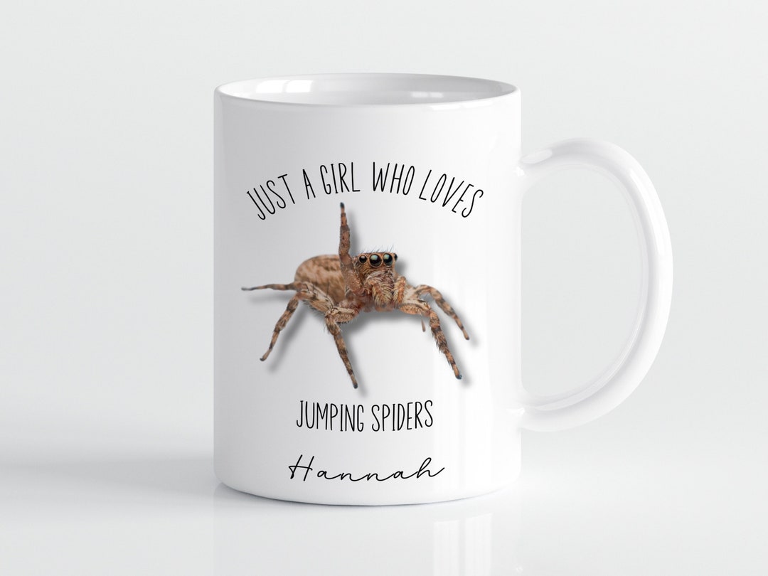 Jumping Spider, Jumping Spider Gift, Jumping Spider Mug, Spider Mug ...