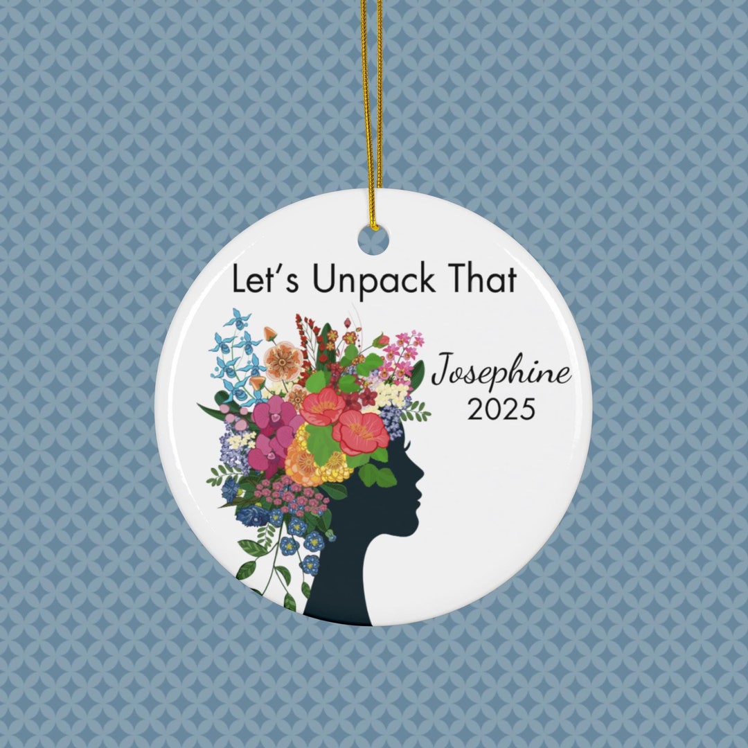 PERSONALIZED Psychologist Ornament Keepsake, Customized Doctor of ...