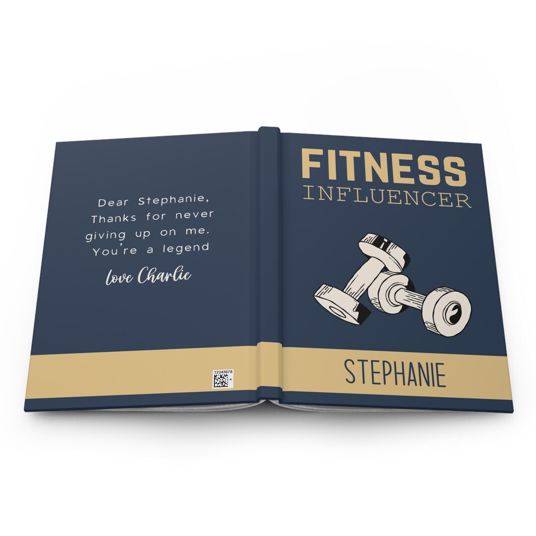 PERSONALIZED PERSONAL TRAINER Journal Notebook, Customized Fitness ...