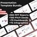 A +500 PPT Template Bundle | Pitch Decks | PPT Reports | Infographics ...