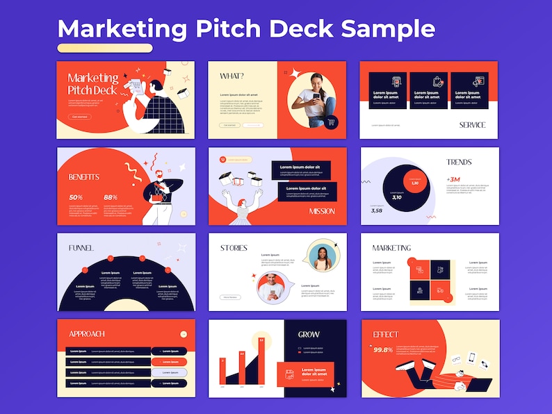 A +100 Pitch Deck Bundle. Pitch Deck - Powerpoint, Investor Pitch Deck, Startup Pitch Deck, PPT ...