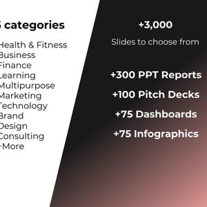 A +500 PPT Template Bundle | Pitch Decks | PPT Reports | Infographics ...