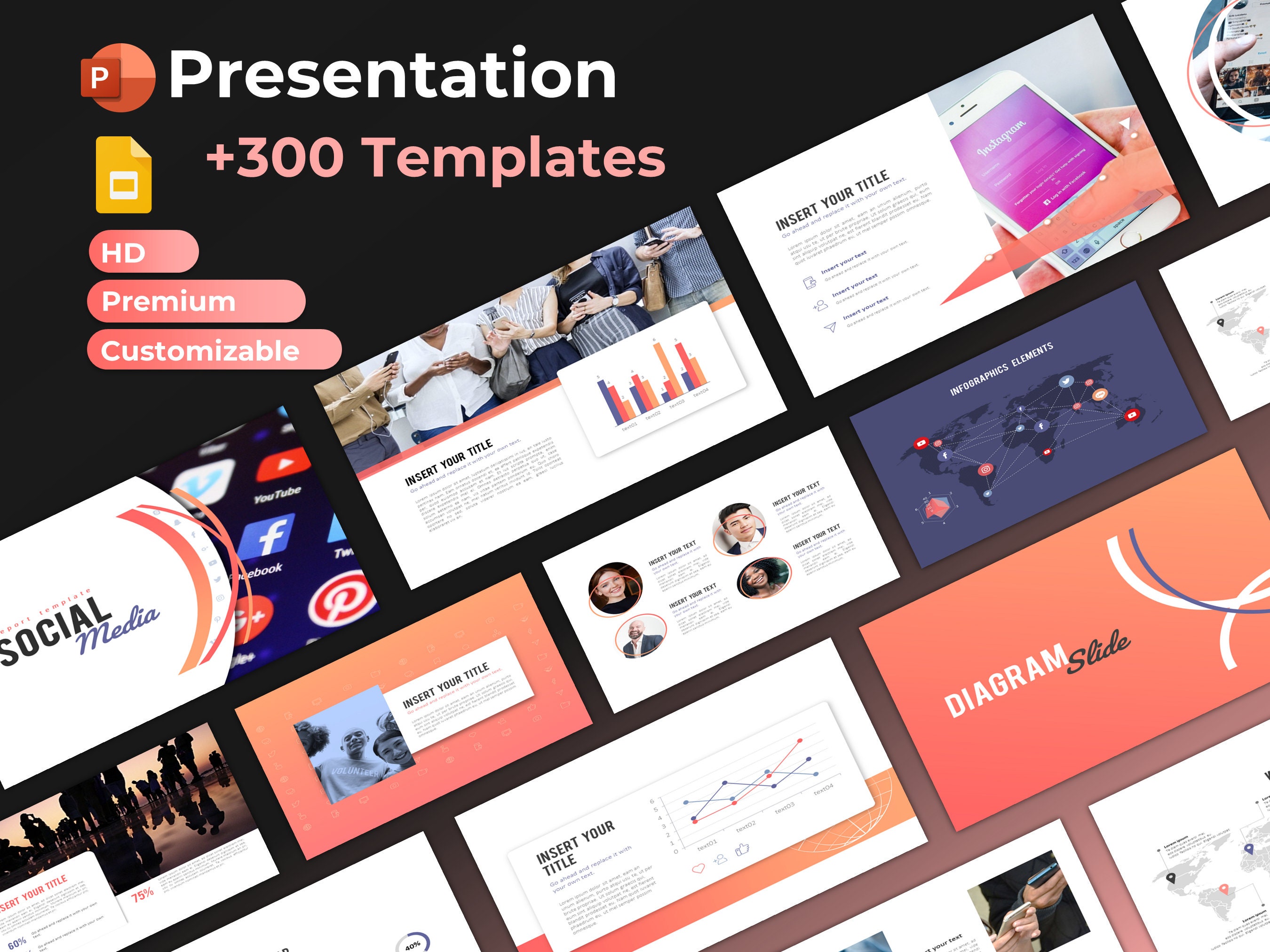 A +500 PPT Template Bundle | Pitch Decks | PPT Reports | Infographics | Dashboards | Powerpoint ...