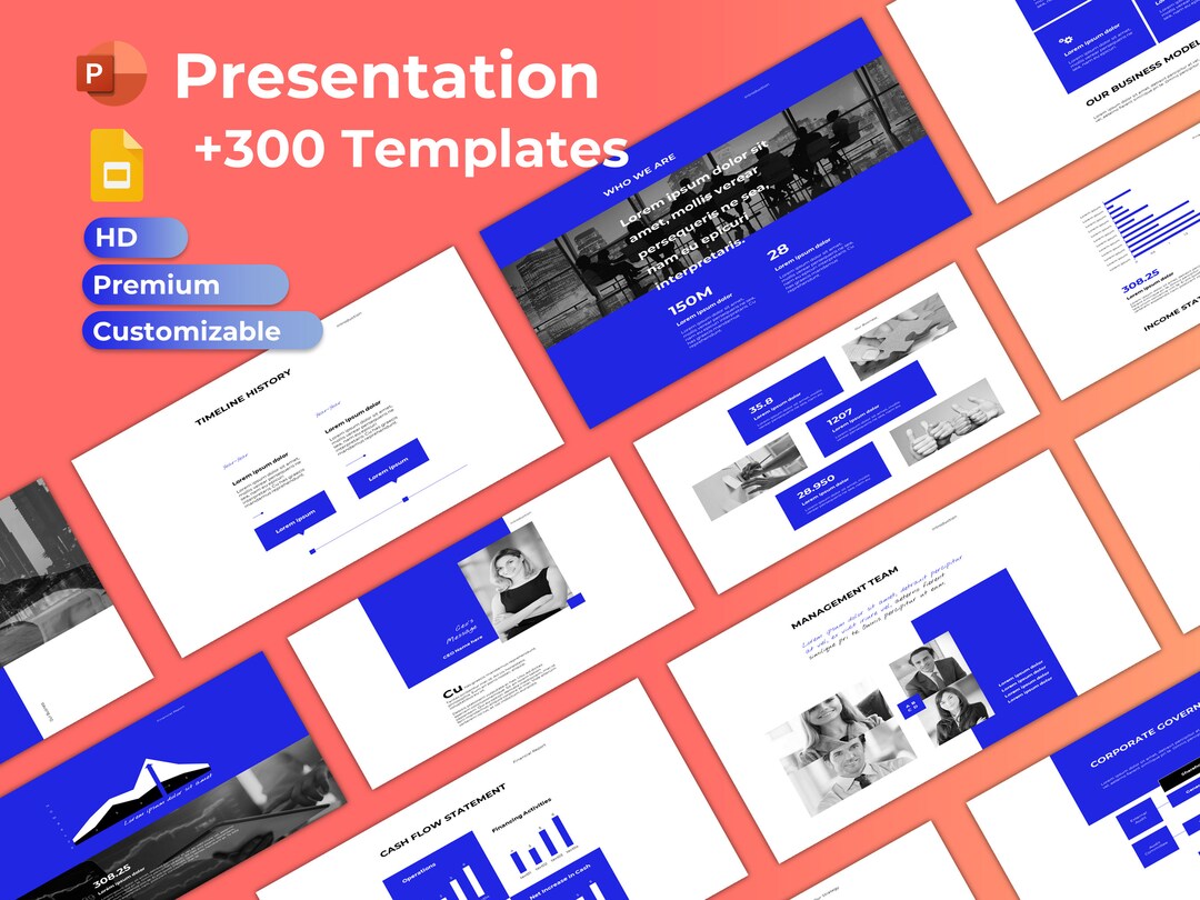 Presentation Template Bundle | +300 Template Bundle | +3,000 Slides to ...
