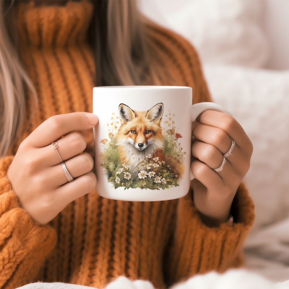 25 Foxes in Forest Clipart Watercolor Woodland Animals PNG - Etsy