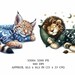 21 Watercolor Sleepy Animals Pack, Cute Nursery Sleeping Pet in Pajama ...