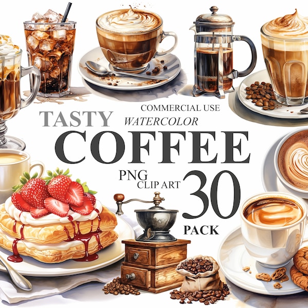 Irish Coffee Clip Art - Etsy