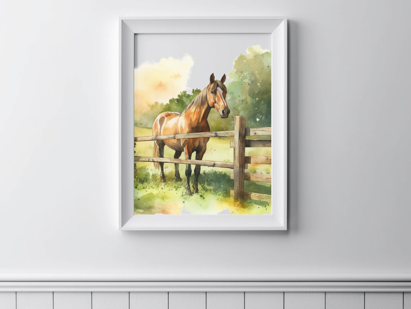 26 Farm Life Clipart, Cute Watercolor Farm Animals PNG Digital Clip Art ...