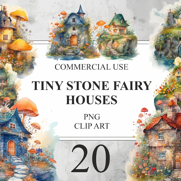 Stone Fairy House - Etsy