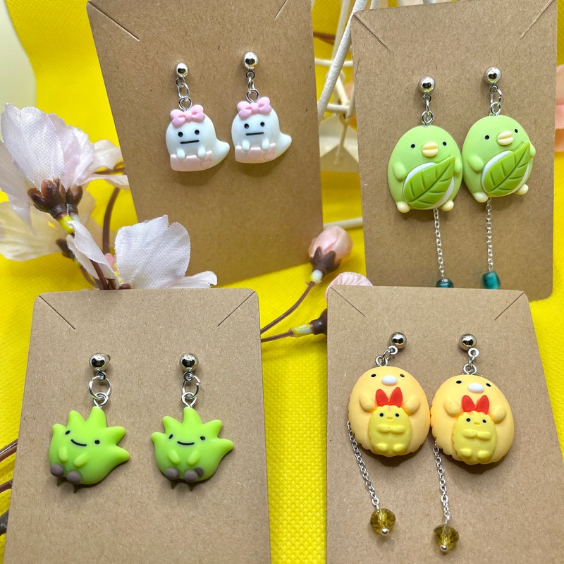 Wacky Earrings - Etsy