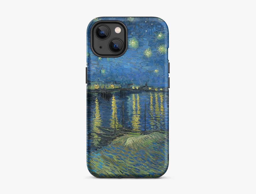 Van Gogh Starry Night iPhone Case, Starry Night Over the Rhone C.1888 ...