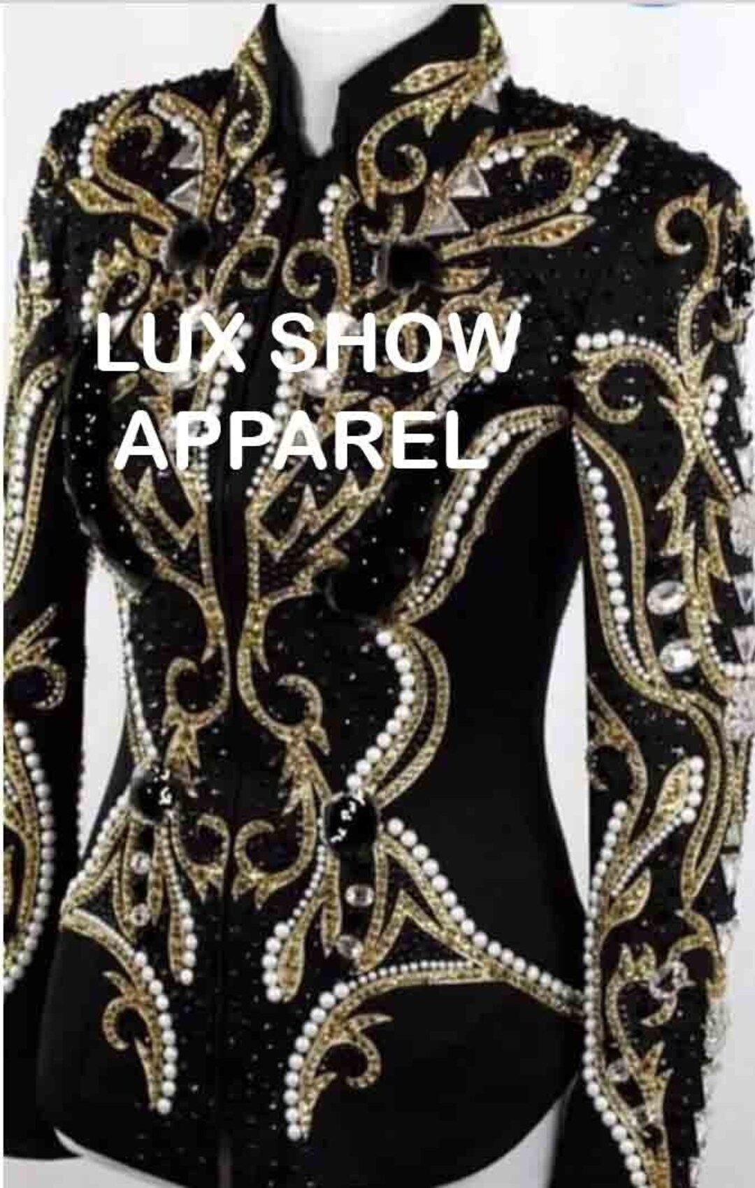 Western Show Jacket Showmanship Jacket Horsemanship Jacket - Etsy