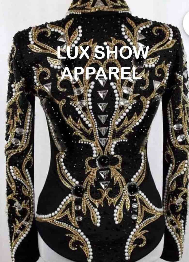 Western Show Jacket Showmanship Jacket Horsemanship Jacket - Etsy