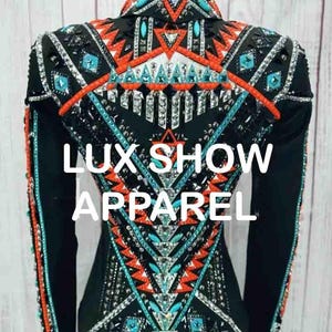 Western Show Jacket Showmanship Jacket Horsemanship Jacket - Etsy