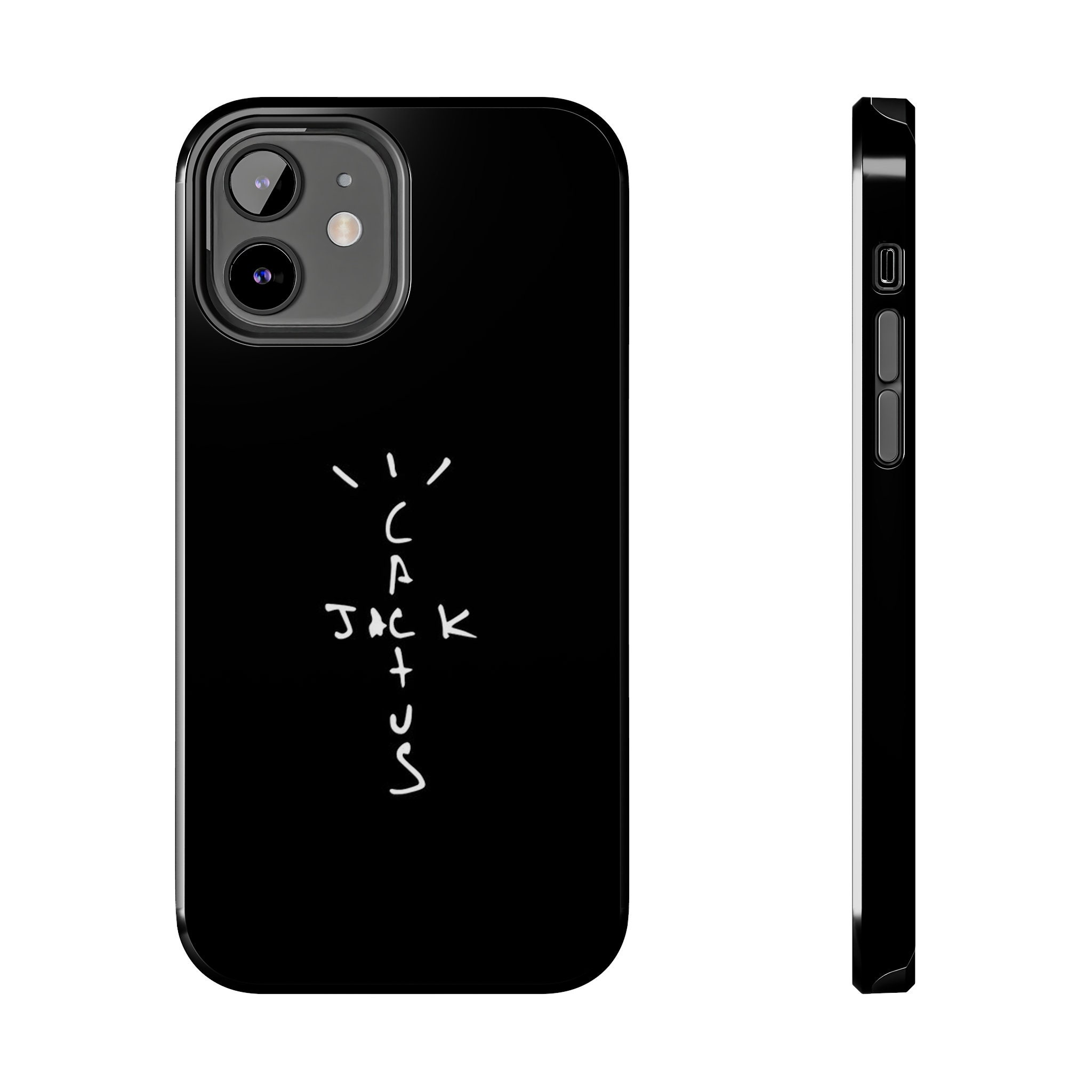 Cactus Jack Travis Scott Logo Black Tough iPhone Case - Etsy