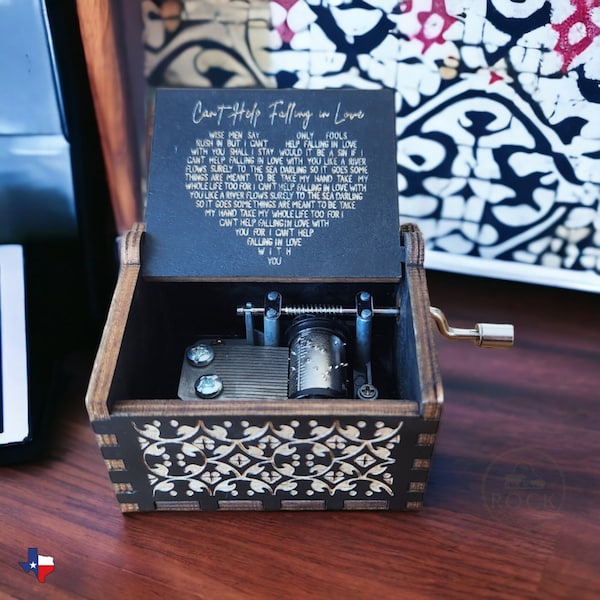 Antique Music Box - Etsy