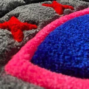 Round Shape Handmade Tufted Wool Carpet - Etsy