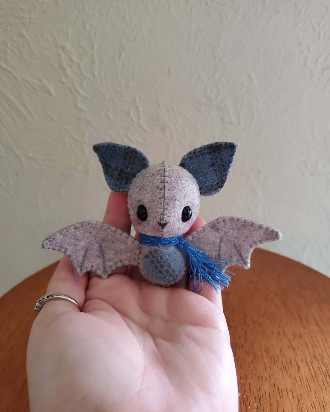 Itty Bitty Felt Bat Plush - Etsy