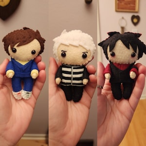 Choose Your Pocket Plush Gerard Way - Etsy