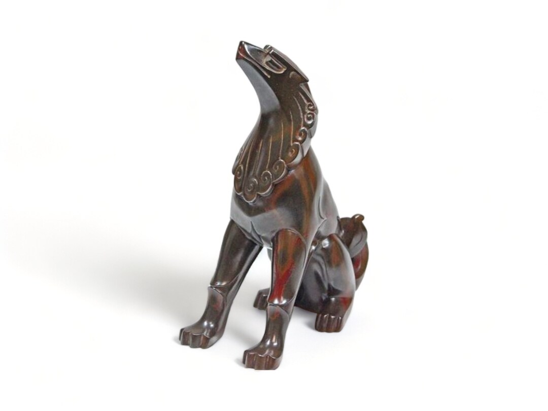 Hasuda Shugoro Bronze Dog, Famous Japanese Artist Bronze Sculpture - Etsy