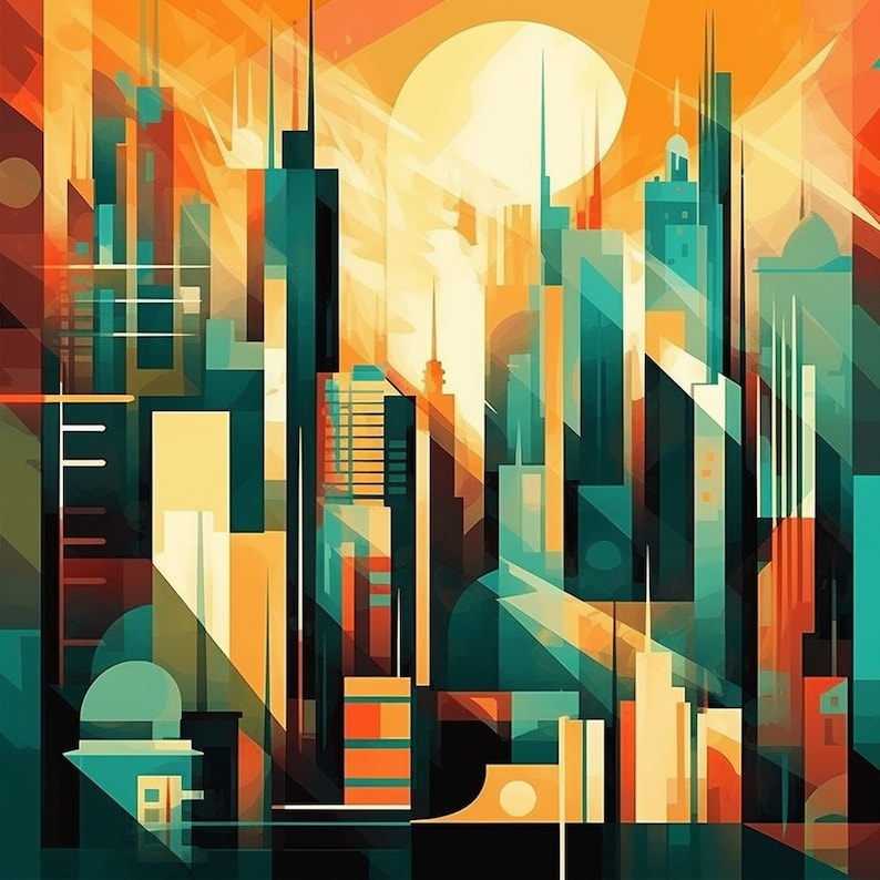 Metropolis Unleashed: Abstract Graphic Impressions of the Urban ...