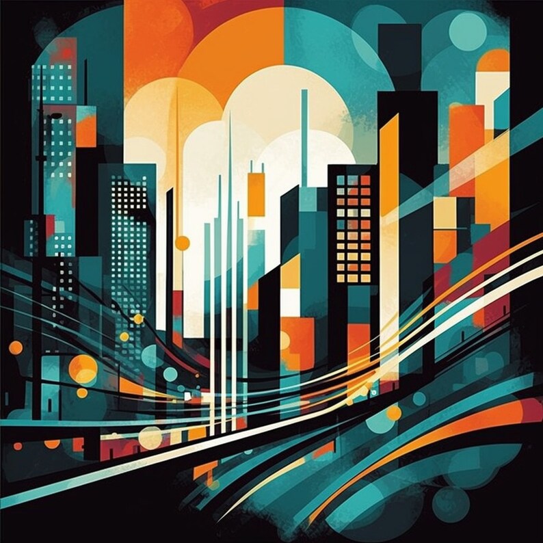 Metropolis Unleashed: Abstract Graphic Impressions of the Urban ...