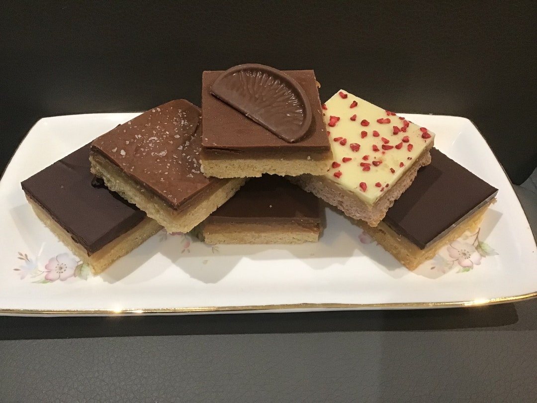 Millionaire Shortbread - All Butter and Belgian Chocolate - Treat Box ...