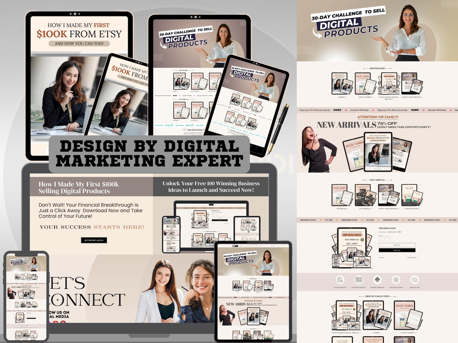 Shopify Theme for Selling Online Courses, Shopify, Shopify Templates ...