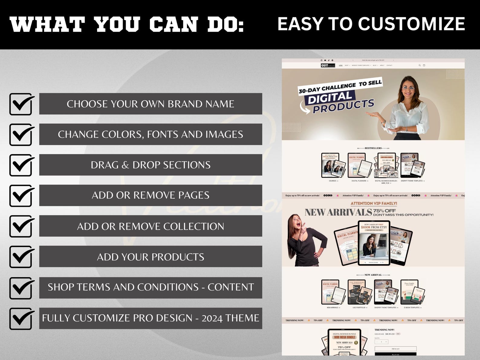 Shopify Theme for Selling Online Courses, Shopify, Shopify Templates ...