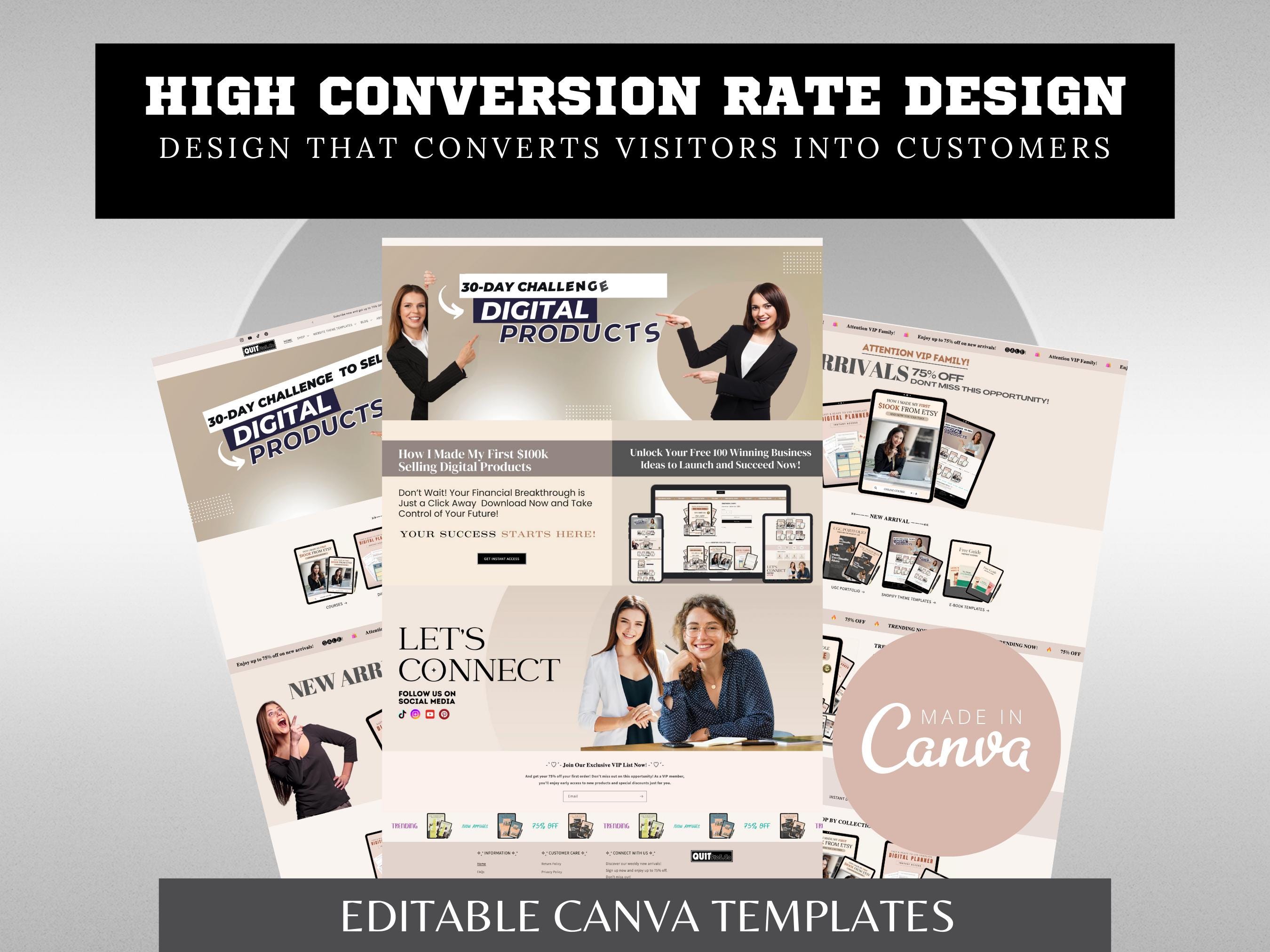 Shopify Theme for Selling Online Courses, Shopify, Shopify Templates ...