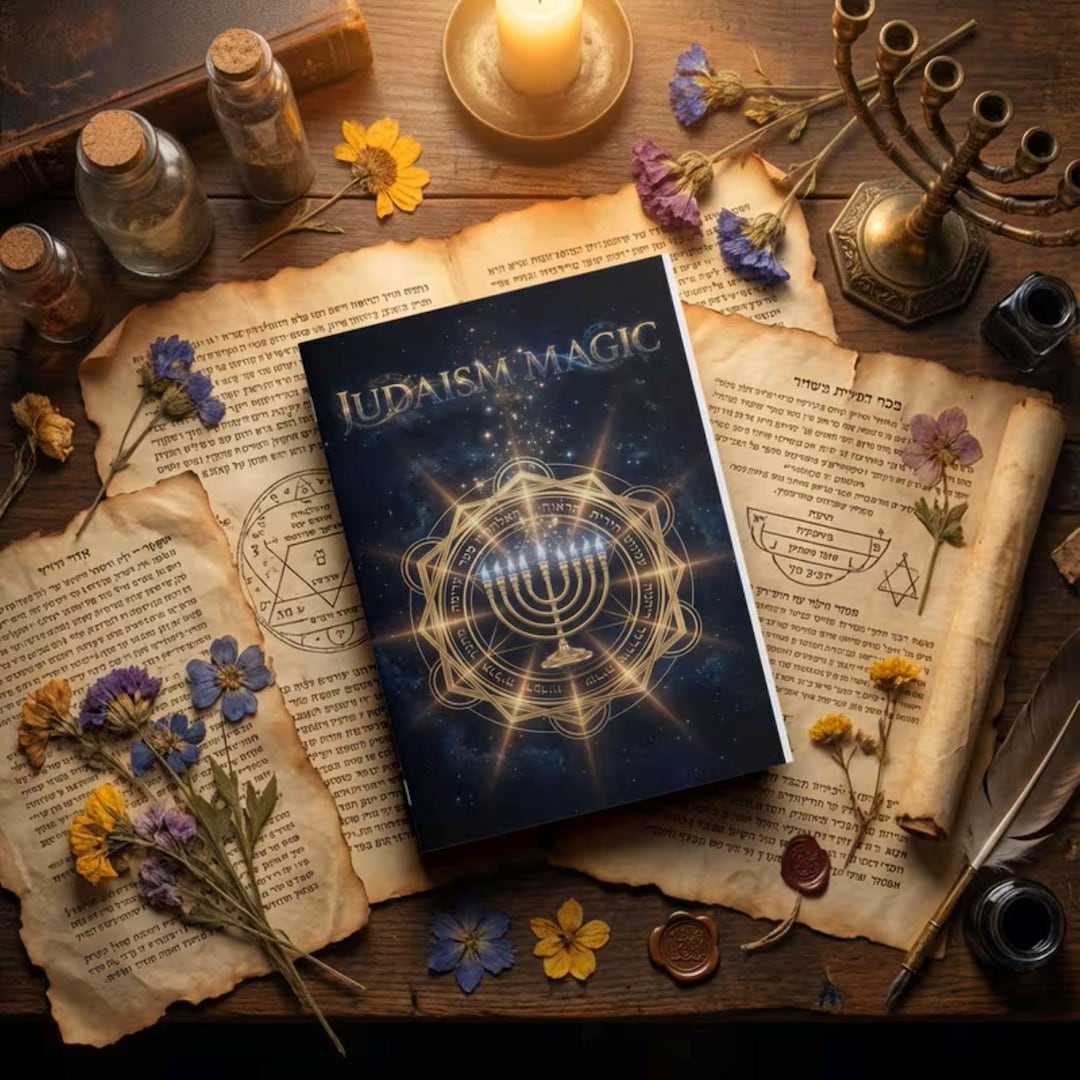 DIY 30-page Jewish Magic Guidebook | Hebrew Language Power, Diagrams ...