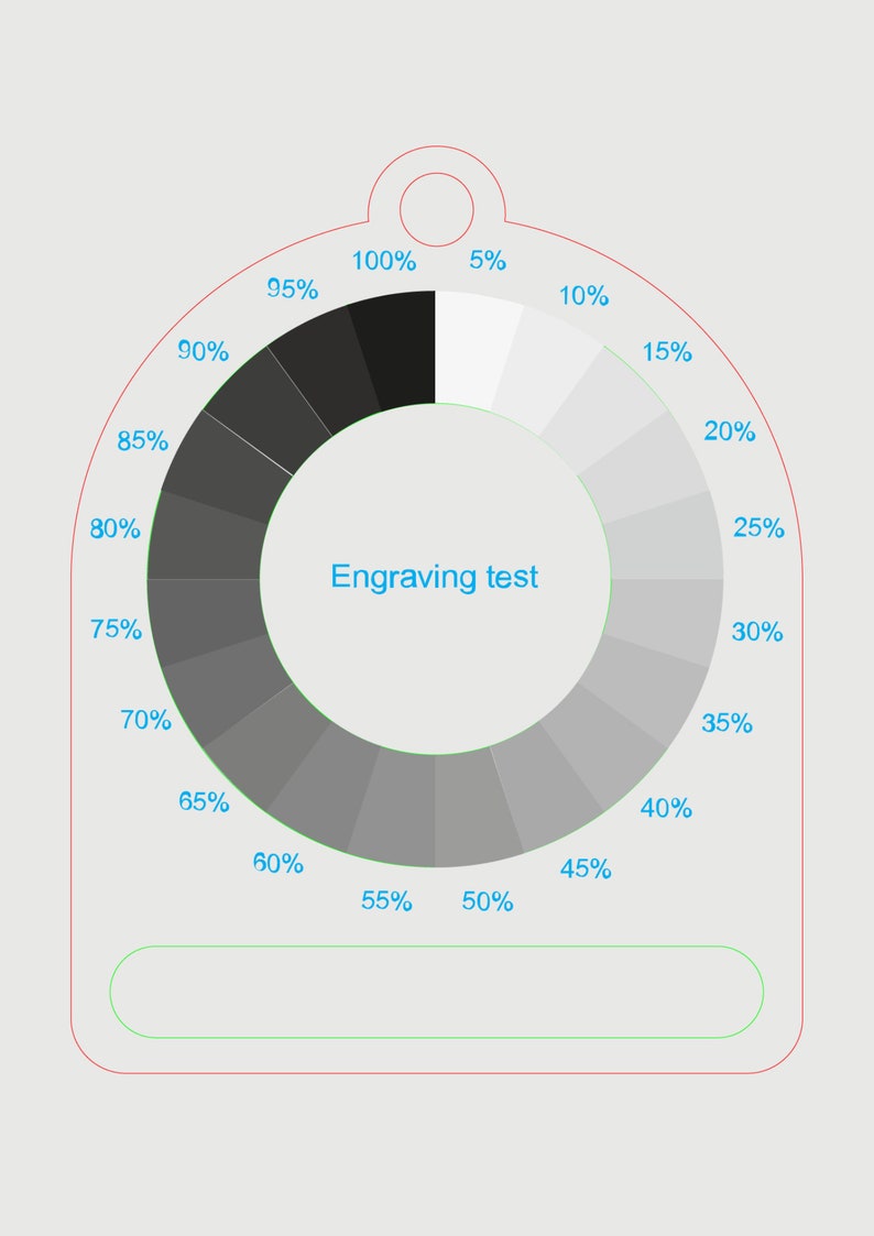 Laser Cut Test SVG File - Etsy