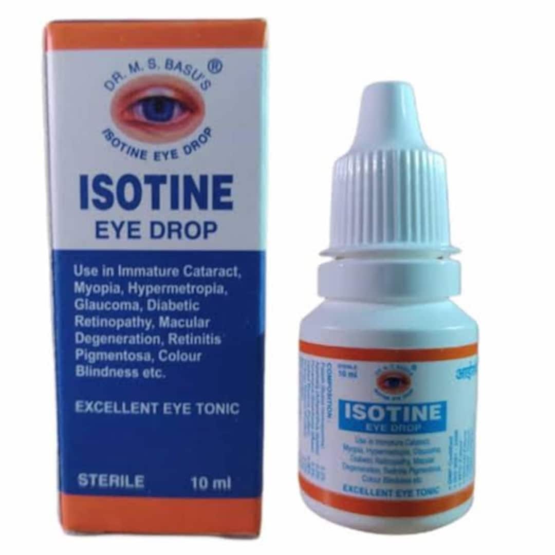 ISOTINE EYE Drops/natural Eye Drop/auervedic Eye Care/100 - Etsy