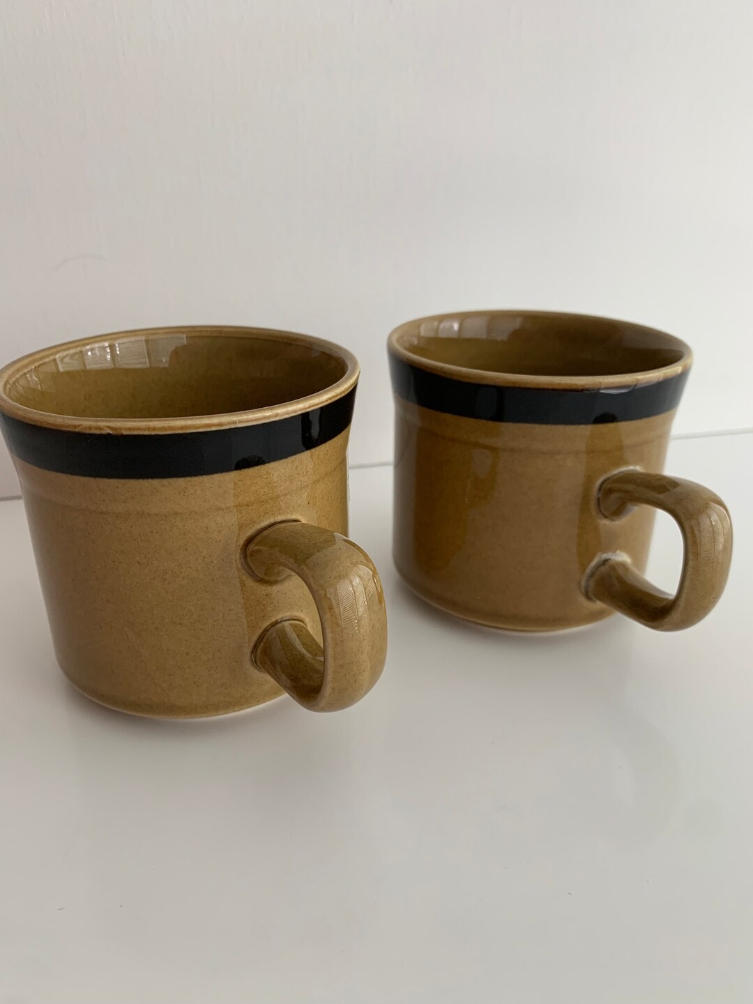 Vintage Japanese MCM Stoneware Tea Coffee Mugs. Set of 2 - Etsy