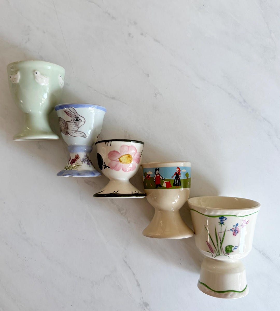 Vintage Ceramic Egg Cup. Very Cottage Core for a Nancy Meyers Style ...