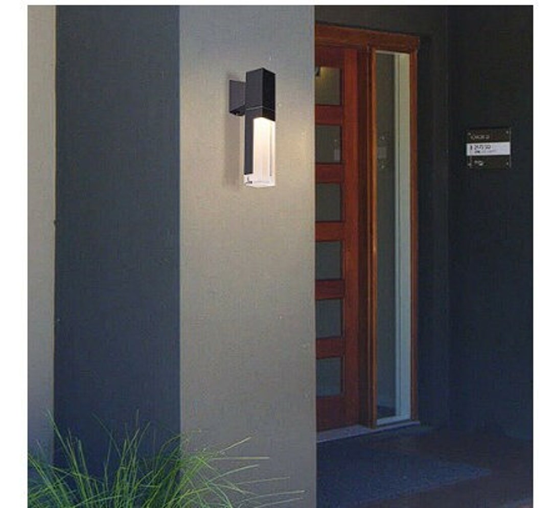 Wall Sconce Aluminium Wall Lamp Sun Protection Indoor Outdoor Light ...